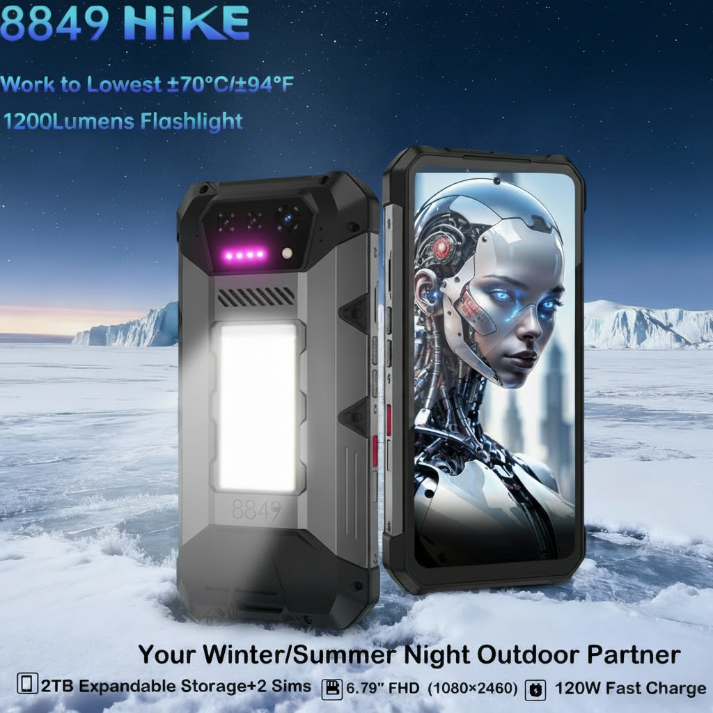 Смартфон unihertz 8849 Hike, 12/512ГБ, global