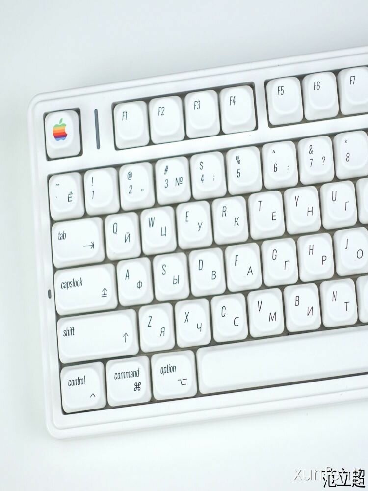 Kейкапы для механической клавиатуры "MAC" 138шт, Русская раскладка кейкап