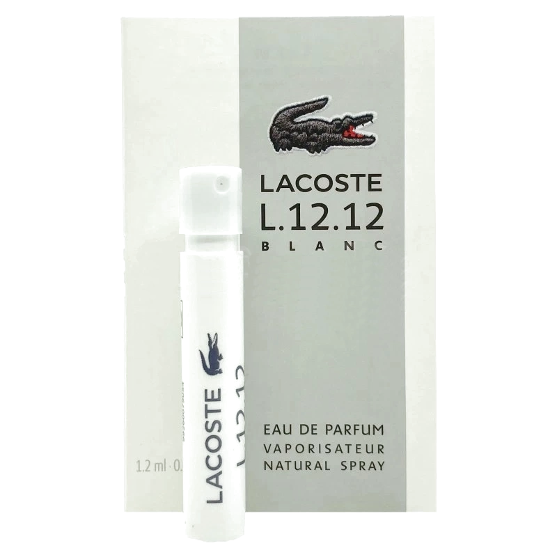 Lacoste L 12 12 Blanc Pure мужской сэмпл 1.2 мл - Лакост Л 12 12 Бланк миниатюра