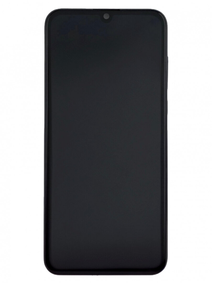 Дисплей для Huawei Y8P (2020)/ Honor 30i в рамке, черный (Full OLED)