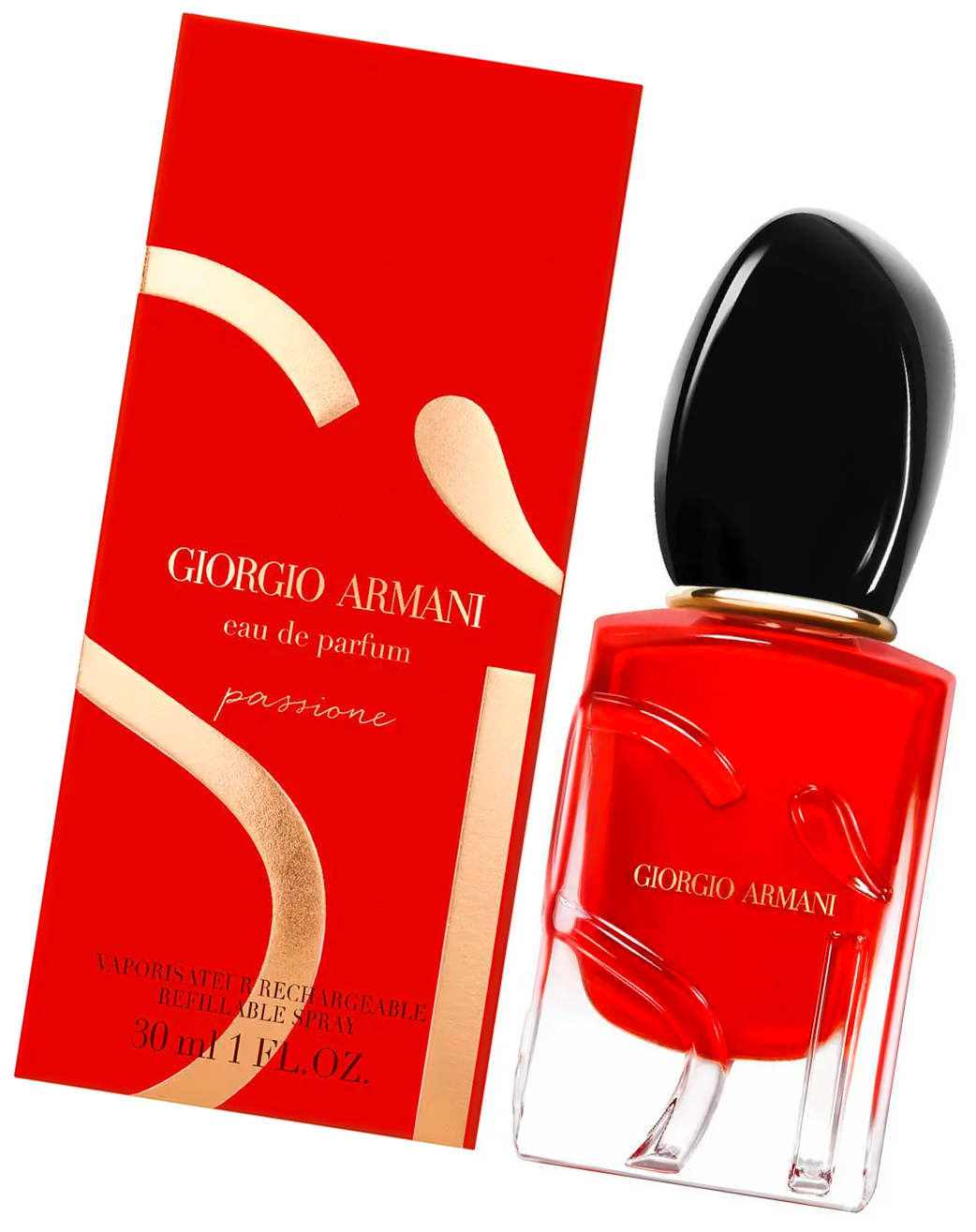 Парфюмерная вода Giorgio Armani Si Passione 30 мл / Джорджио Армани Си Пассион красные цветы