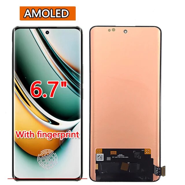 Новый AMOLED-дисплей для Oppo Realme 11 Pro 5G, ЖК-дисплей, дигитайзер сенсорного экрана для Realme 11 Pro + Plus, замена дисплея