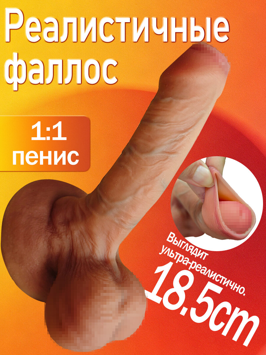 Фаллоимитатор, 18.5см