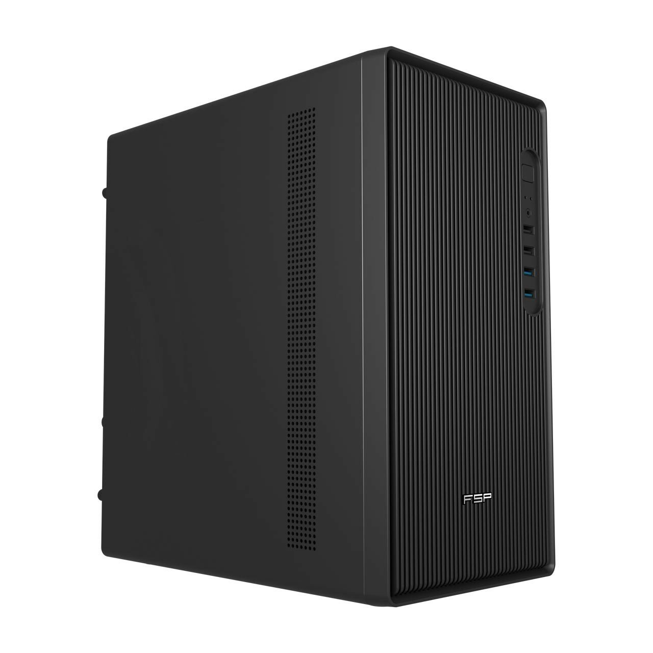 Fsp Корпус Корпус mATX Minitower S120-B, USB3.0 x 2 USB2.0 x 2, Black