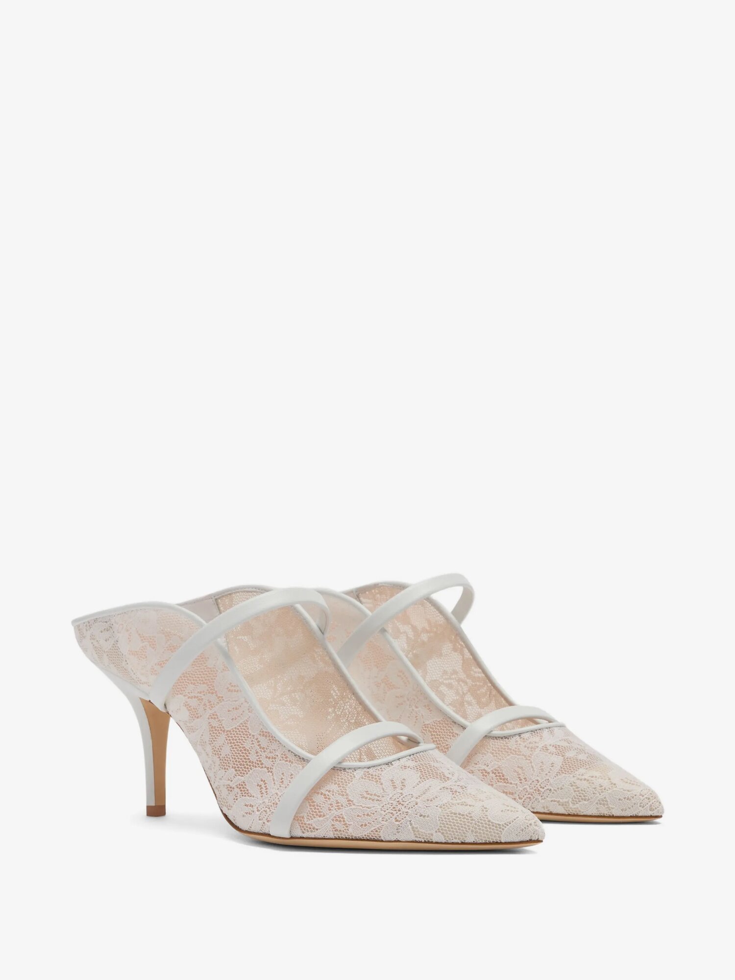 Мюли Malone Souliers Maureen, размер 39, бежевый/белый — фото 1