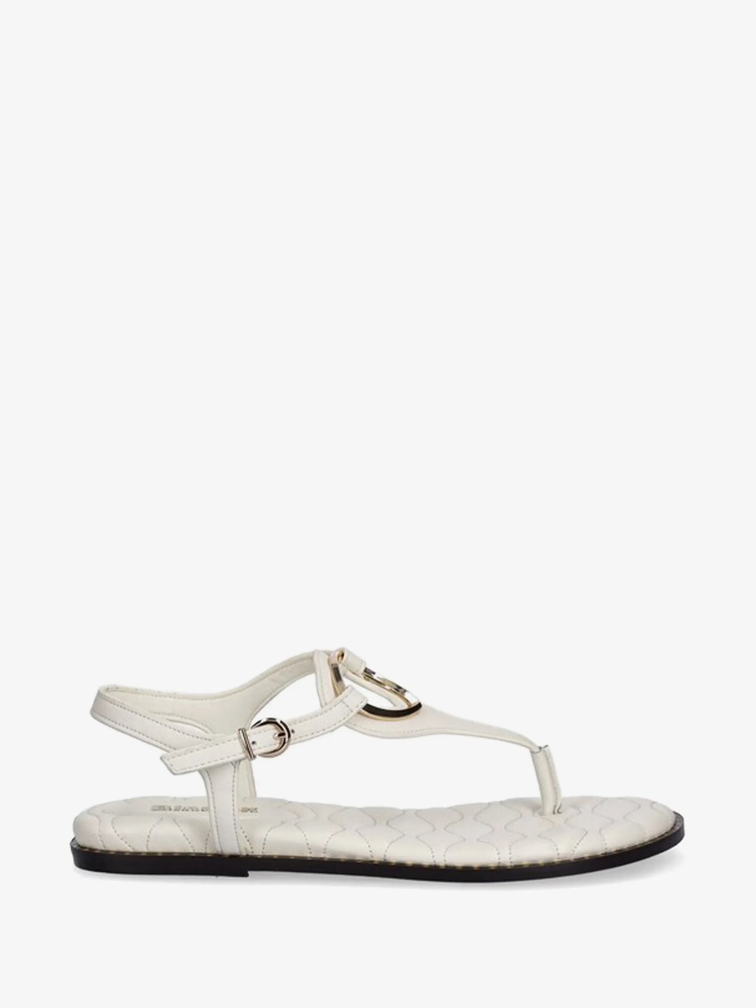 Босоножки Leather flat sandals