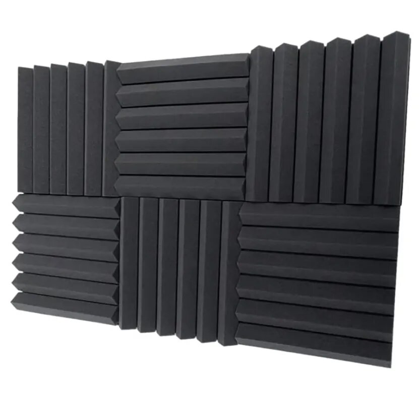 6 шт. 30X30X5 см акустические пенопластовые панели для студийной KTV бумажной настенной наклейки