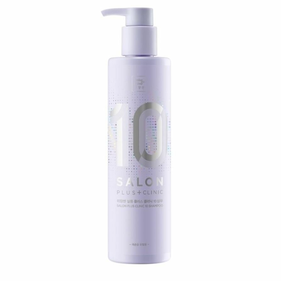 MISE EN SCENE SALON PLUS CLINIC 10 SHAMPOO (DAMAGED) - Восстанавливающий шампунь для поврежденных волос, 500 мл