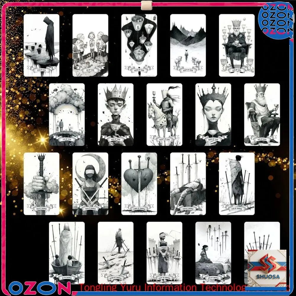 Карты Таро "The Whispering Tarot Deck" - Авторская колода Таро, 78 карт — фото 1