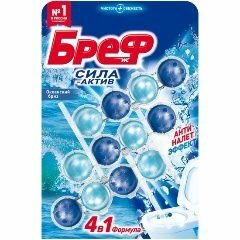 Чистящее средсво для унитаза Бреф Сила-Актив Океанский бриз, г3* 50г