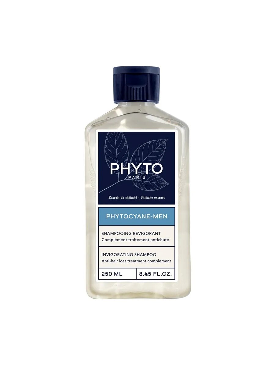 Phyto phytocyane-men шампунь мужской укрепляющий для волос 2