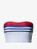Купальник PERFECT MOMENT Stripe bikini top, размер 40, белый
