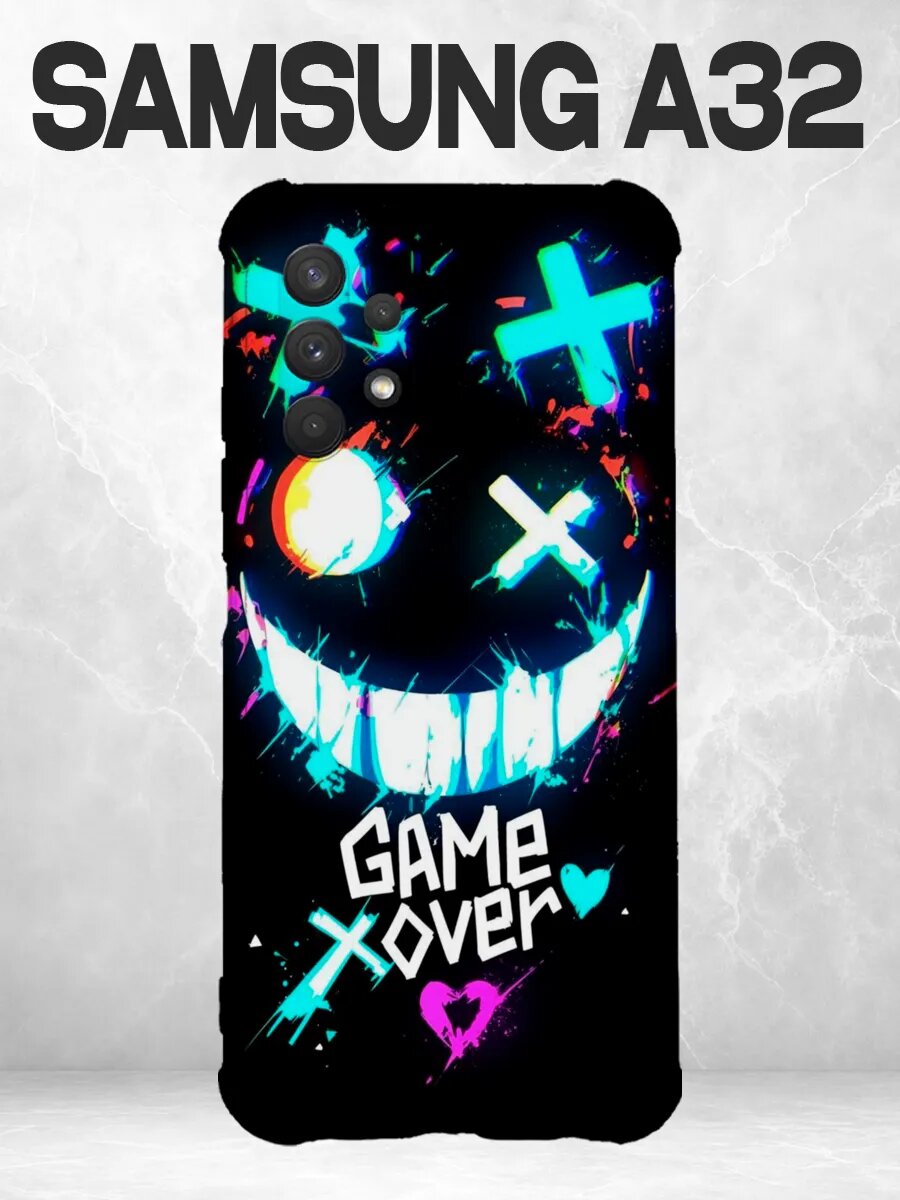 Чехол на Samsung A32 game over глитч