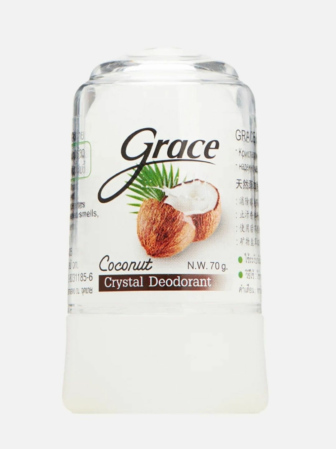 Кристаллический дезодорант GRACE deodorant coconut