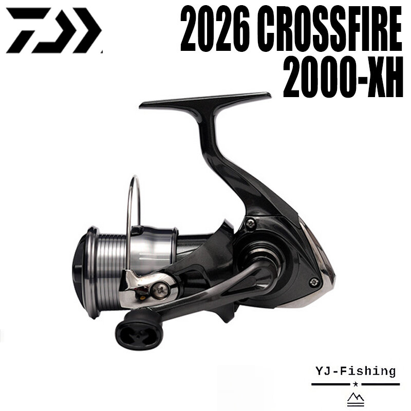 DAIWA 2026 CROSSFIRE LT2000-XH быстрая катушка для точной ловли на спиннинг