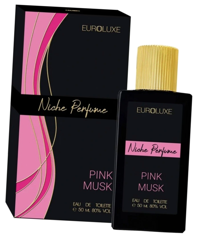 Туалетная вода для женщин Euroluxe Pink Musk 50 мл - Евролюкс Пинк Маск розовый мускус