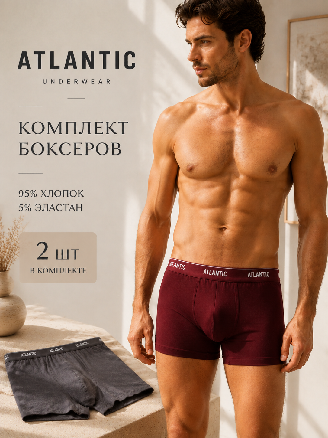 Трусы Sport, комплект
