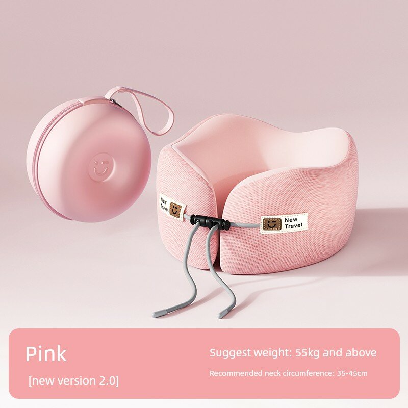 Подушка U-образной формы Miniso, подушка для шеи в самолете, портативная дорожная подушка, U-образная подушка для шеи,