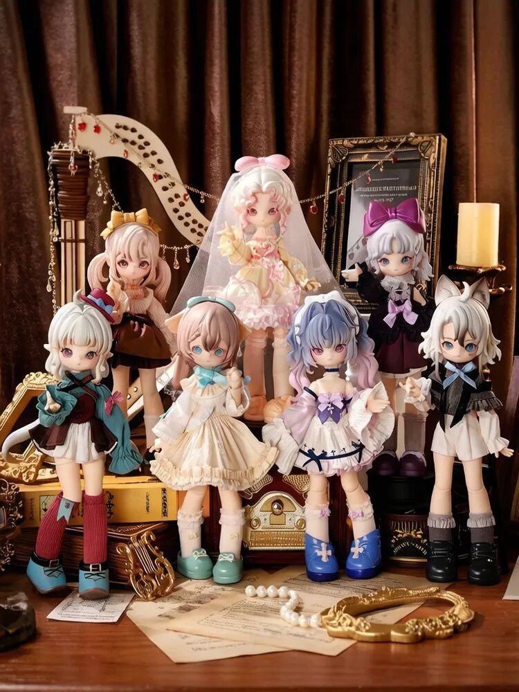 Misya Музей странного Серия 1/8 BJD блайнд-бокс Мимика С аксессуарами 3878863646 для коллекционирования