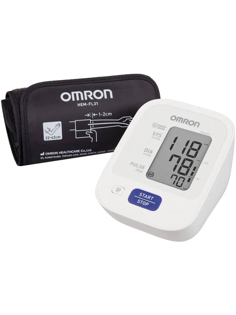 Тонометр автоматический Omron M2 Comfort (ALRU)