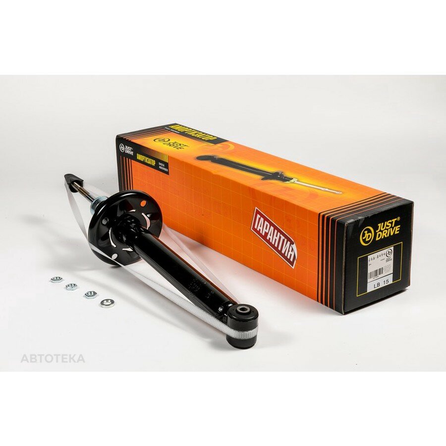 Амортизатор масляный задний /443800/ JUST DRIVE JAA0494 CHERY A13 Bonus 11-, A15 Amulet 03-; SEAT Ibiza II 93-, Toledo I 91-, VOLKSWAGEN Caddy II (9K9A, 9U7, 9K9)B 95-, Golf II 83-, Golf III 91-, Jetta II.