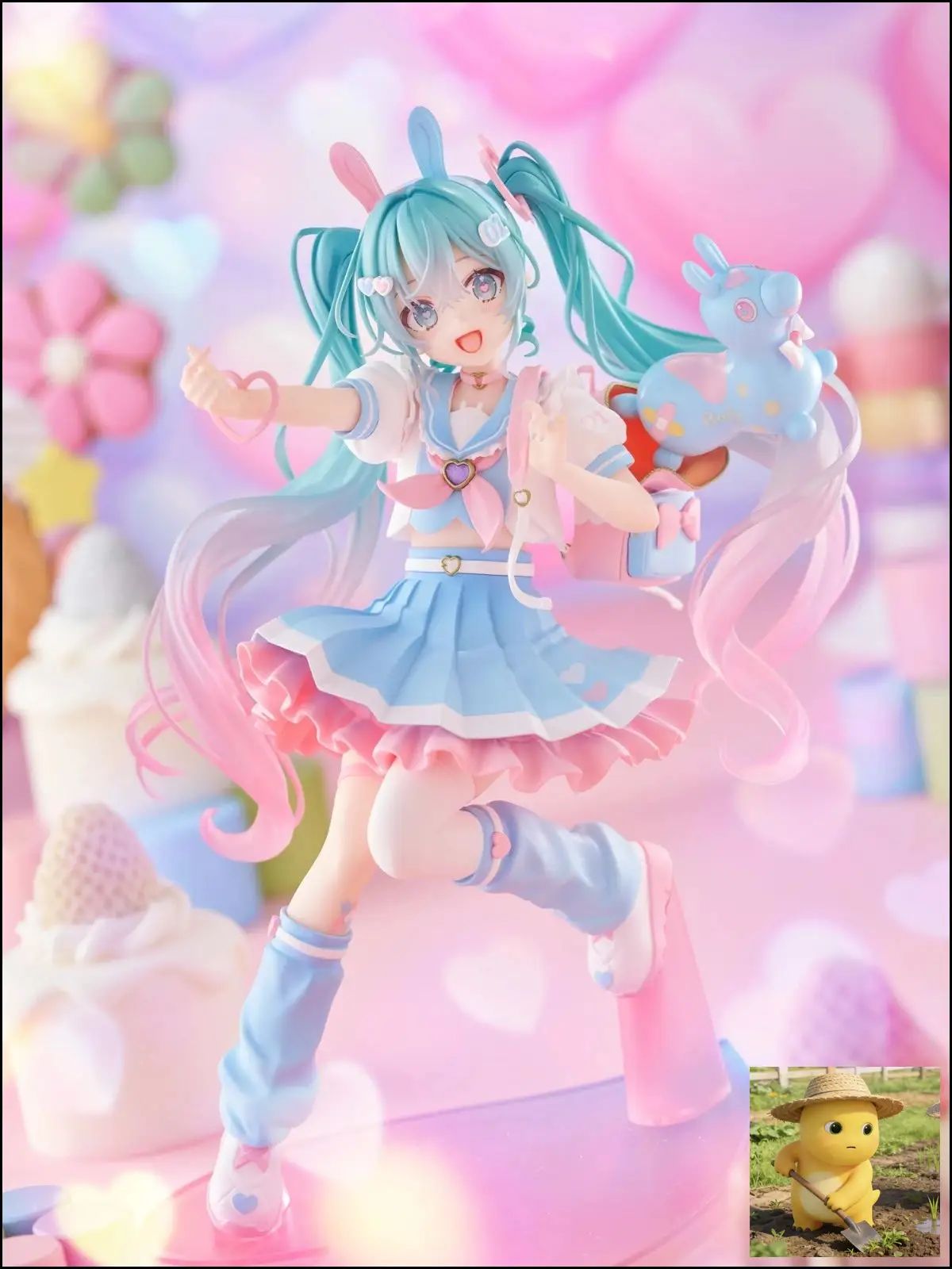Аниме фигурка Rody Taito Kuji Hatsune Miku x Rody 19.5 см коллекционная модель для фанатов
