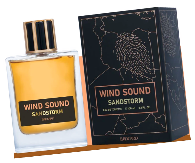 Парфюм Brocard Wind Sound Sandstorm мужской 100 мл - Брокард Винд Саунд Сэндсторм