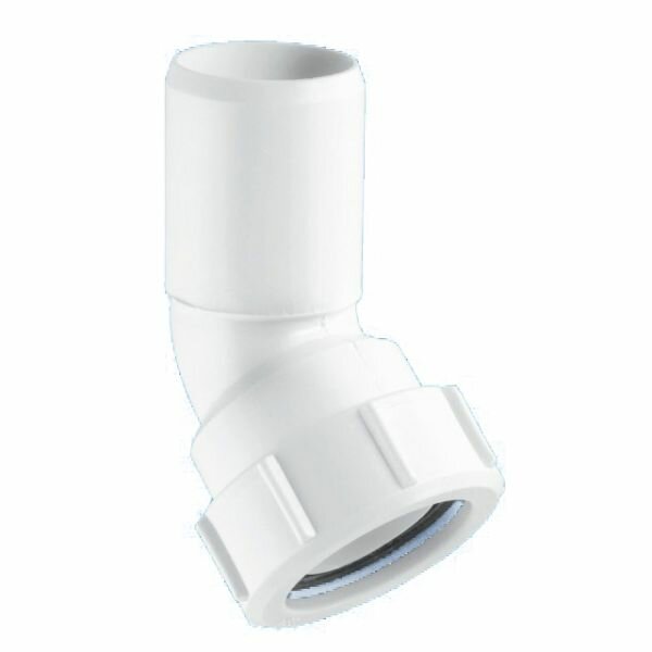 Отвод компрессионный McAlpine 40 мм 135° (40D-WH)