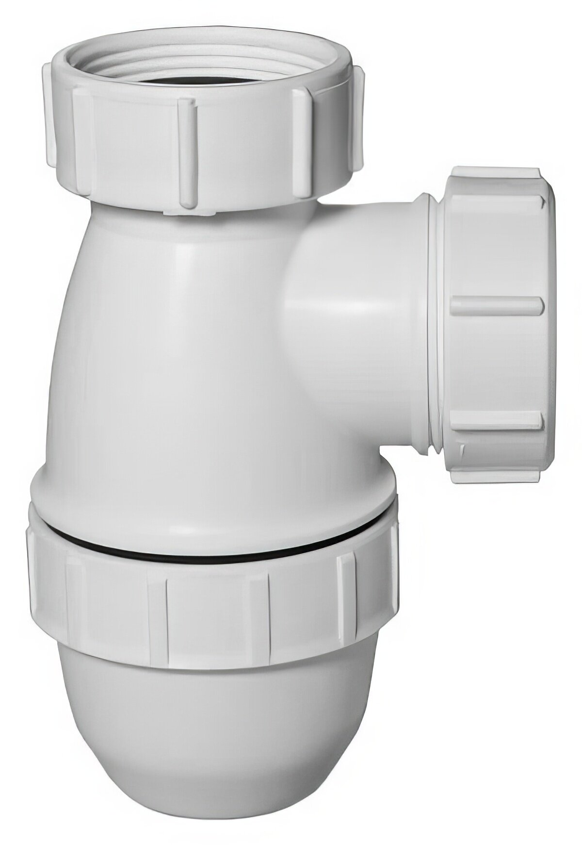 Сифон для мойки McAlpine 1 1/2х40 мм без выпуска с соединением 40 мм (MRSK2-NW-MINI)