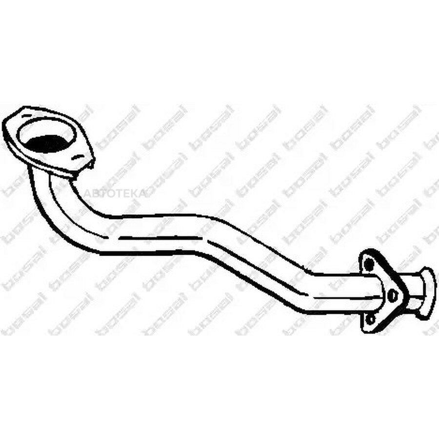 Труба приемная VW PASSAT 88-91 BOSAL 787449