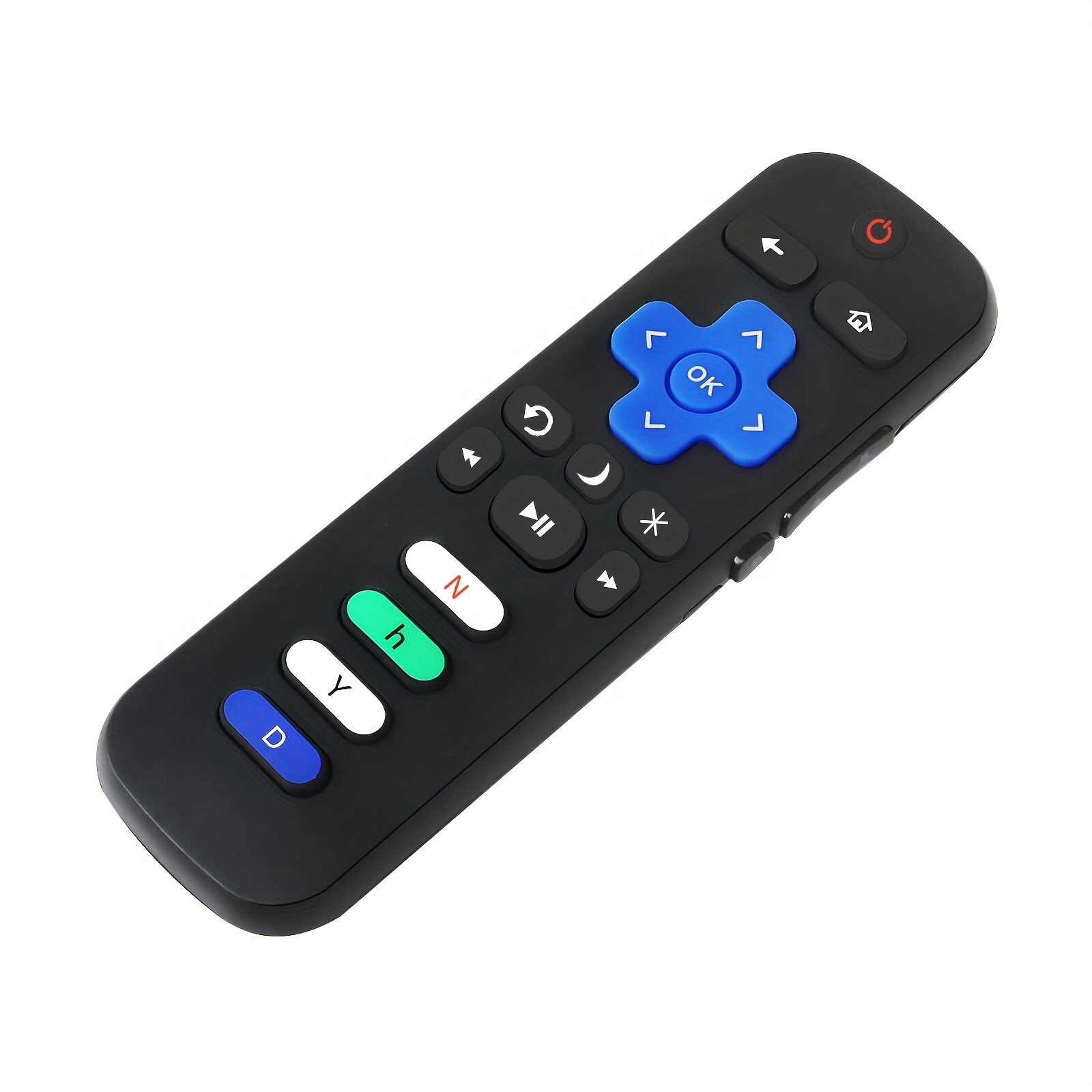 Универсальный ИК-пульт для Smart TV, 1 шт, 4 кнопки быстрого доступа, питание от батареек, без батареек в комплекте