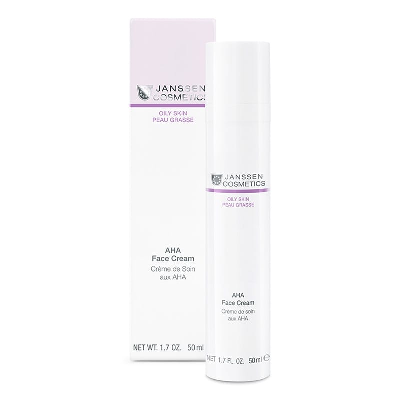 Крем для ухода за кожей Janssen Cosmetics AHA Face Cream крем с 10% AHA 50 мл