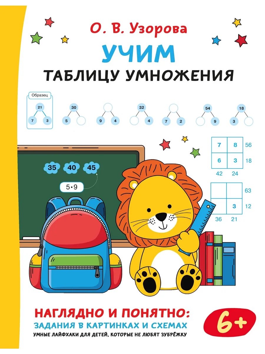 Книга Учим таблицу умножения