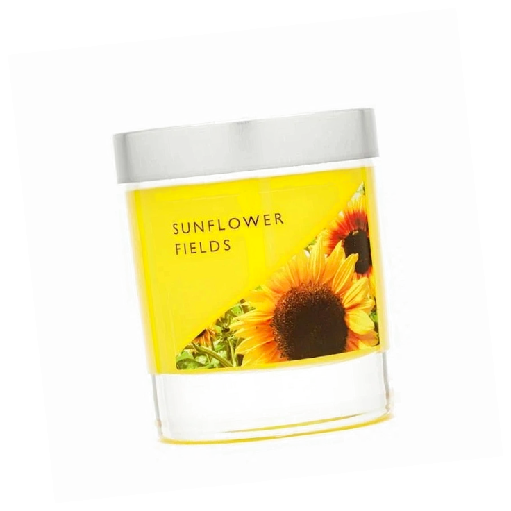Wax Lyrical Sunflower Fields свеча 132 гр для помещений / Вокс Лирикал Подсолнух ароматическая