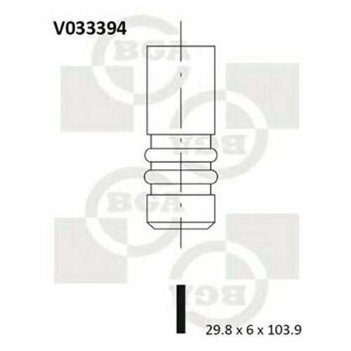 Выпускной клапан Bga V033394