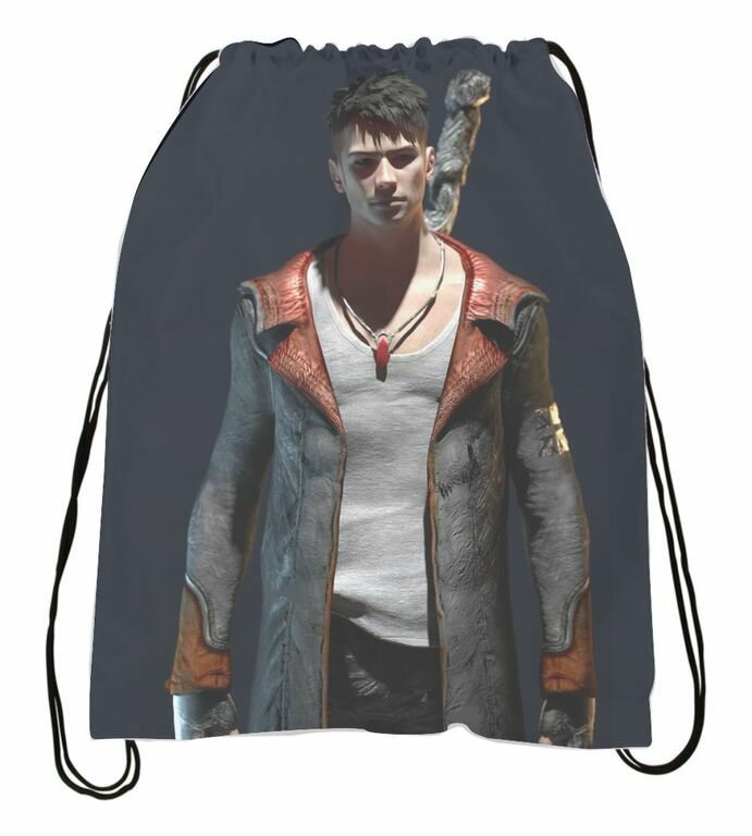 Сумка-мешок для обуви Dmc, Devil May Cry, Девил Май Край №8