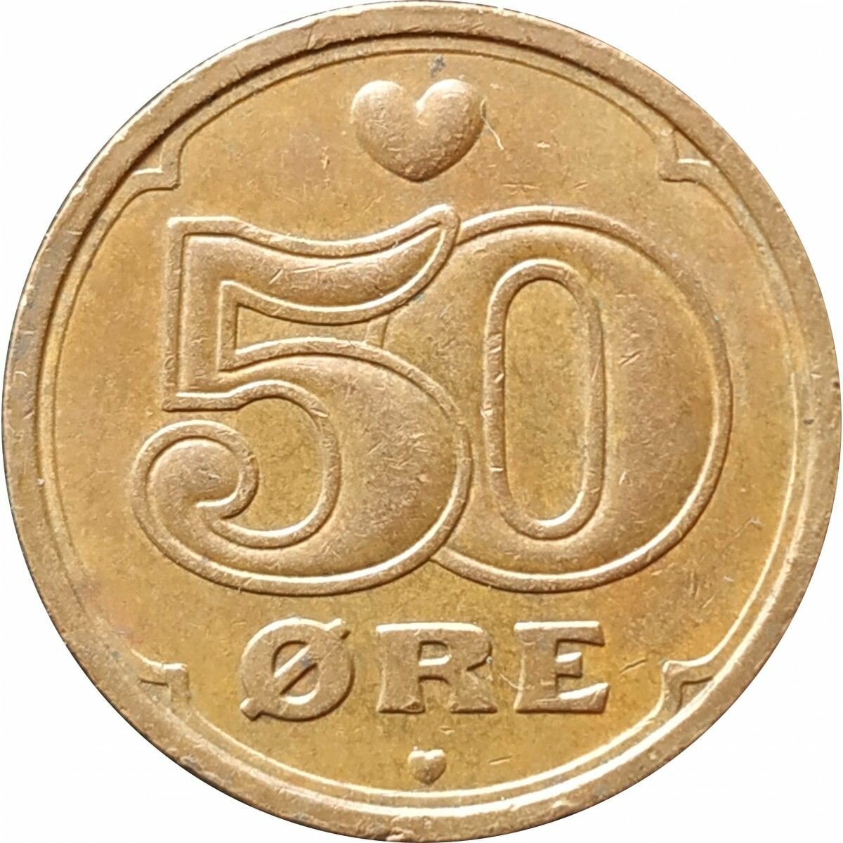 50 эре 2006 Дания из оборота