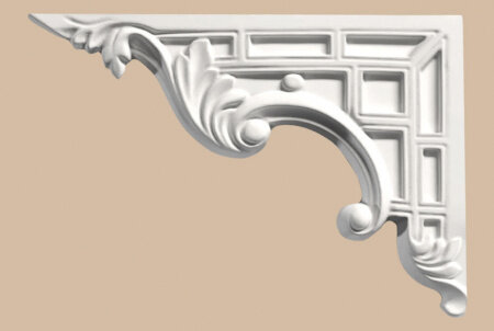 Декоративный элемент Decomaster 66201L В270хШ180хД15 мм / Декомастер.