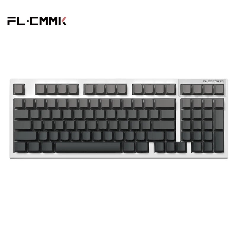 FL·ESPORTS FL980V2 PRO Механическая клавиатура 97 клавиш FL Yuedong Red, White Ink Shadow