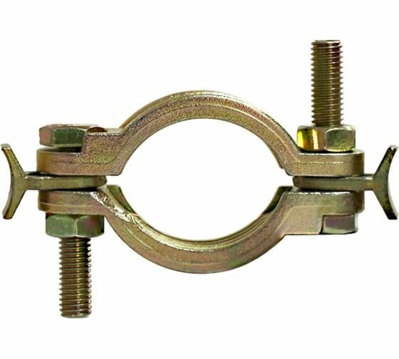 2-болтовый усиленный хомут TITAN LOCK (49-60 мм), ковкий чугун TL49-60DC