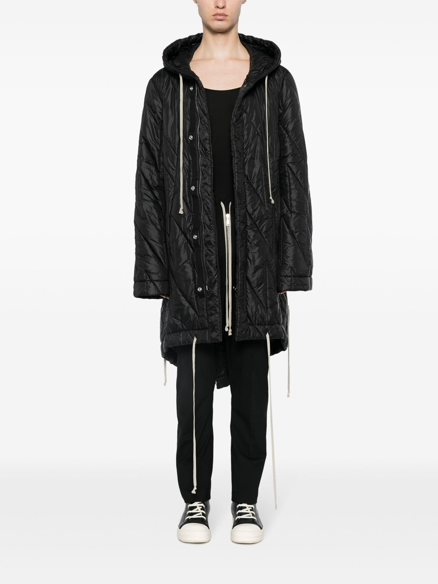 Парка Rick Owens, размер 56, black/black — фото 1