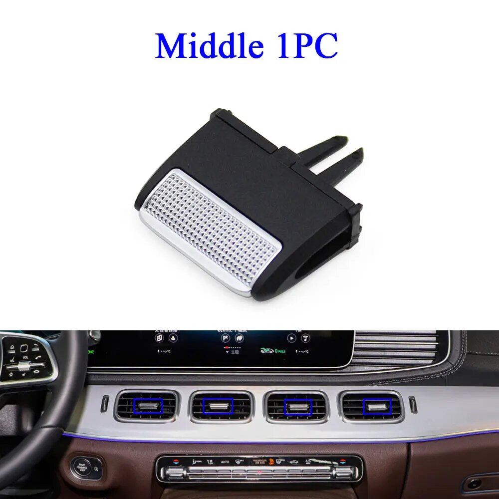 Решетка воздуховода Middle 1PC для Mercedes GLS GLE