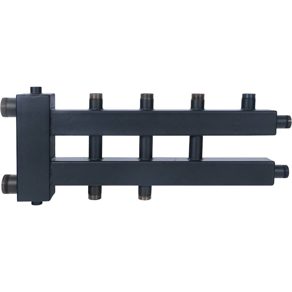 Коллектор ROMMER (дублер компакт) с гидроразделителем на 2+1+1 контура 1"1/2