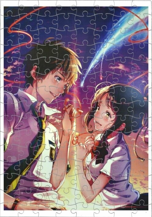 Пазл по аниме Твоё Имя, Your Name №5, А3