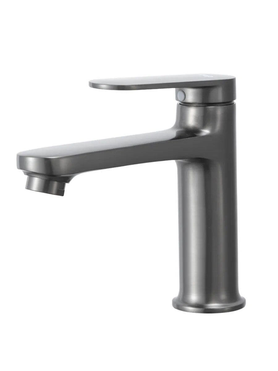 Смеситель Frap F1085-9, для раковины, латунь, матовый, цвет оружейной стали