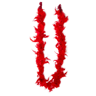 Боа красное 130см/G