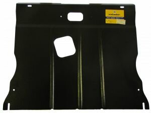 Защита картера Двигателя, КПП. 2 мм, Сталь. для Mercedes B-class 2005-2008, Mercedes B-class 2008-2011 MOTODOR.01220