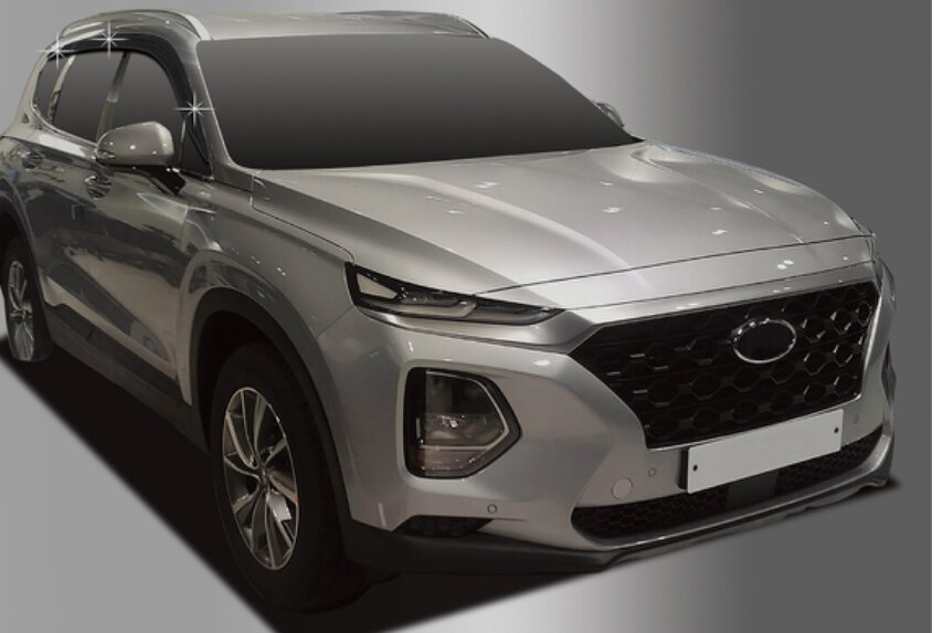 "Hyundai Santa Fe 4" - дефлекторы окон