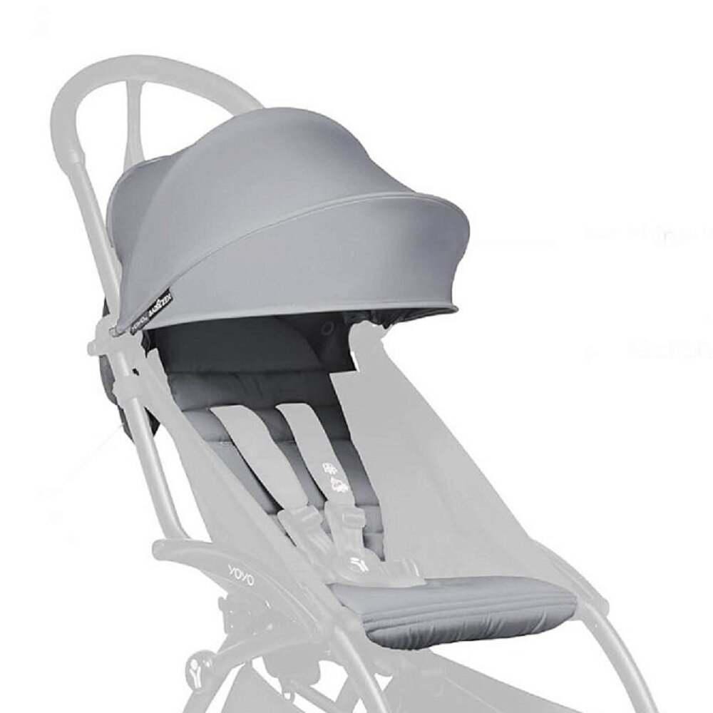 Капюшон и сиденье 6+ Babyzen YOYO+ Stone 595510, сменный набор, серый