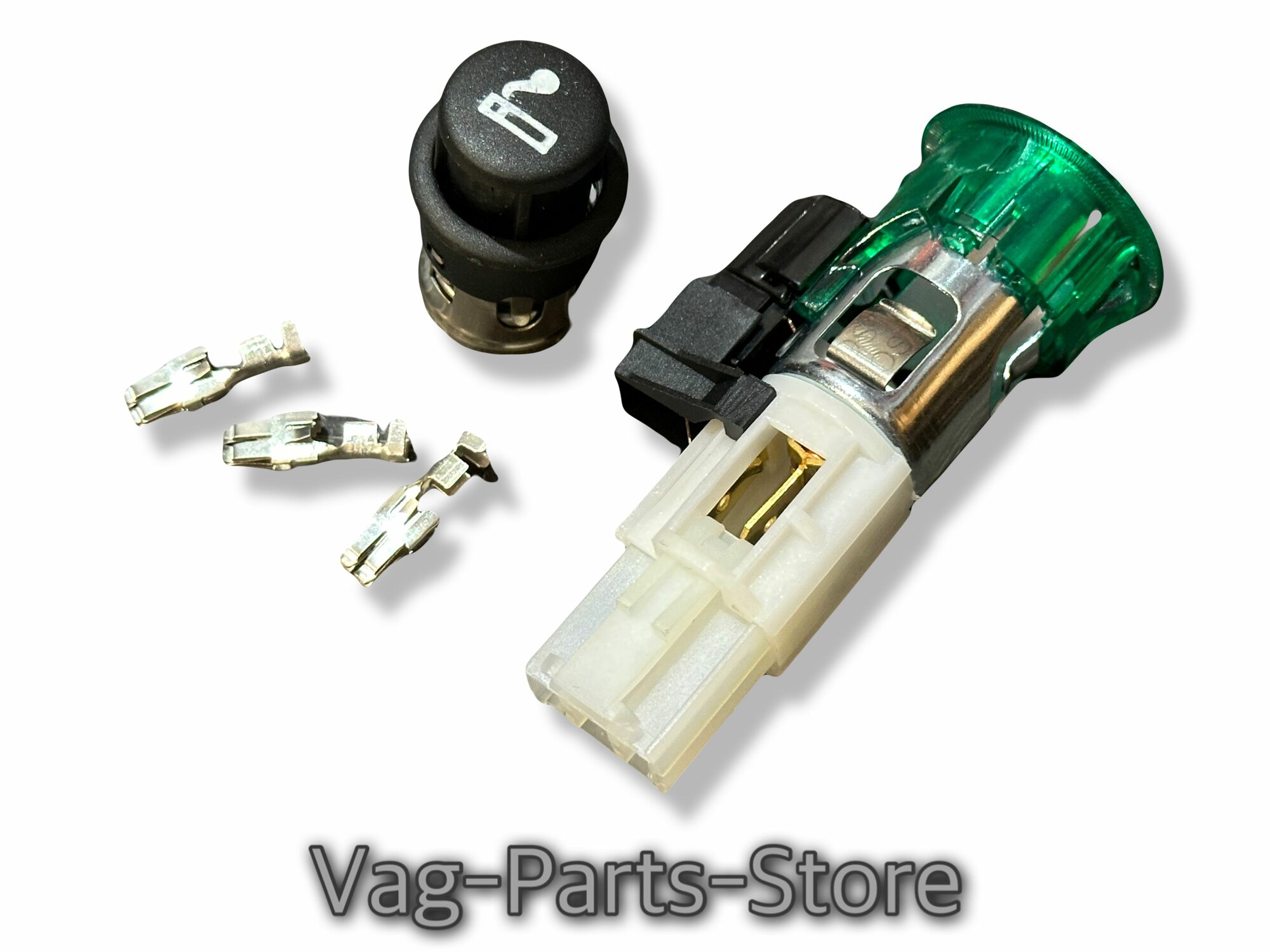 Прикуриватель VAG , розетка 12v (зеленая)